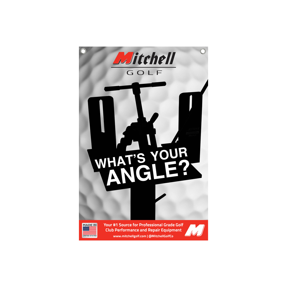 Mitchell Golf #whatsyourangle Banner - Mitchell Golf Equipment Company